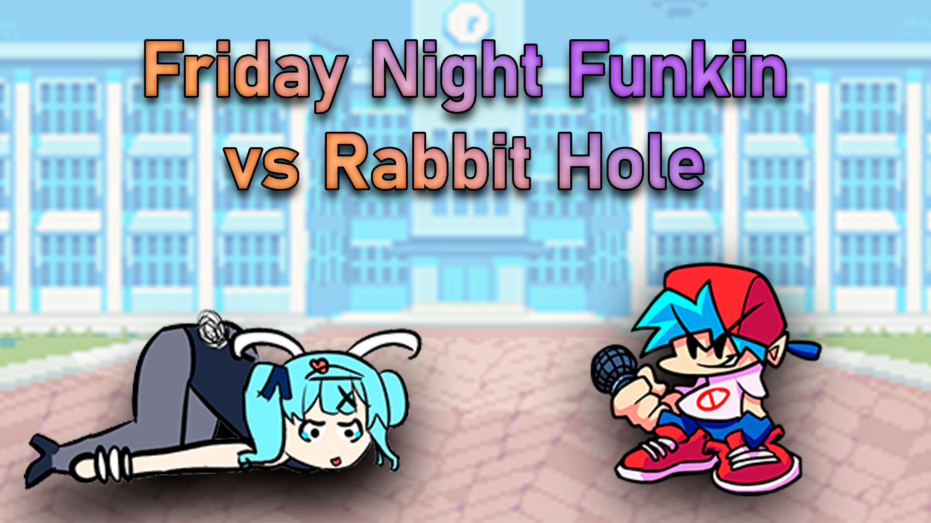 Miku Rabbit Hole | 1 SONG Mod for Friday Night Funkin' | FNF Mods
