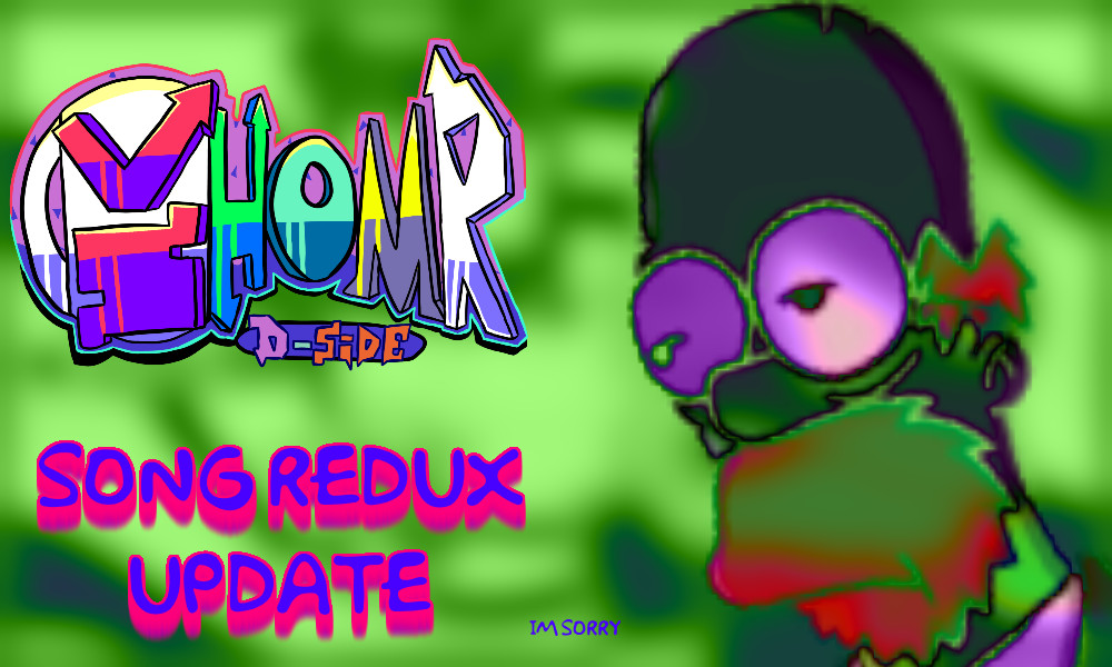 Vs. Homr D-side (Fanmade) SONG REDUX UPDATE Mod for Friday Night Funkin ...