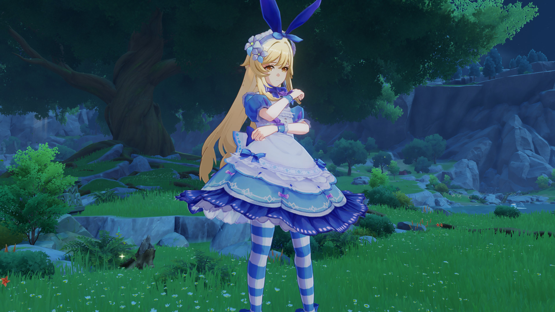 Lumine in Wonderland Mod for Genshin Impact | GI Mods
