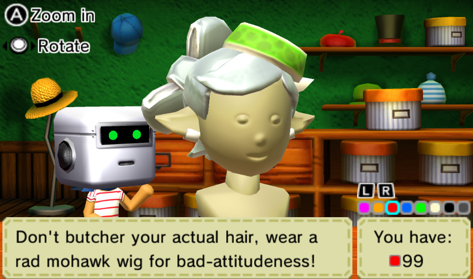 Squid Sisters Wigs Mod for Tomodachi Life | TL Mods