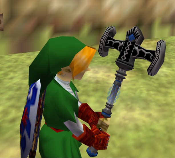 Gaia's Hammer(FFXIV) over Megaton Hammer Mod for Ship of Harkinian ...