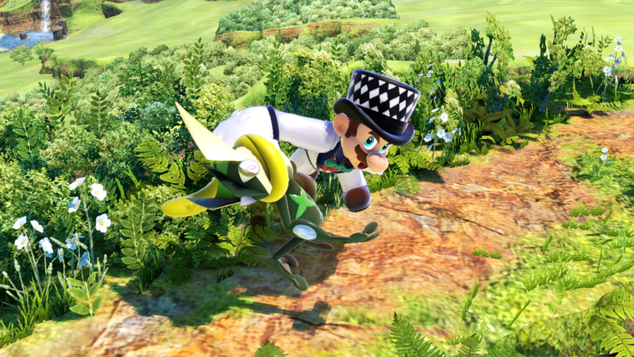 Baron Zeppeli Mario Mod for Super Smash Bros. Ultimate | SSBU Mods