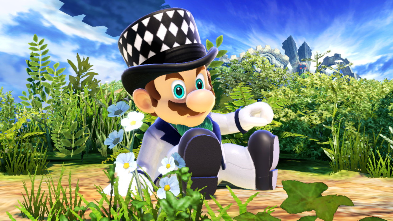 Baron Zeppeli Mario Mod for Super Smash Bros. Ultimate | SSBU Mods