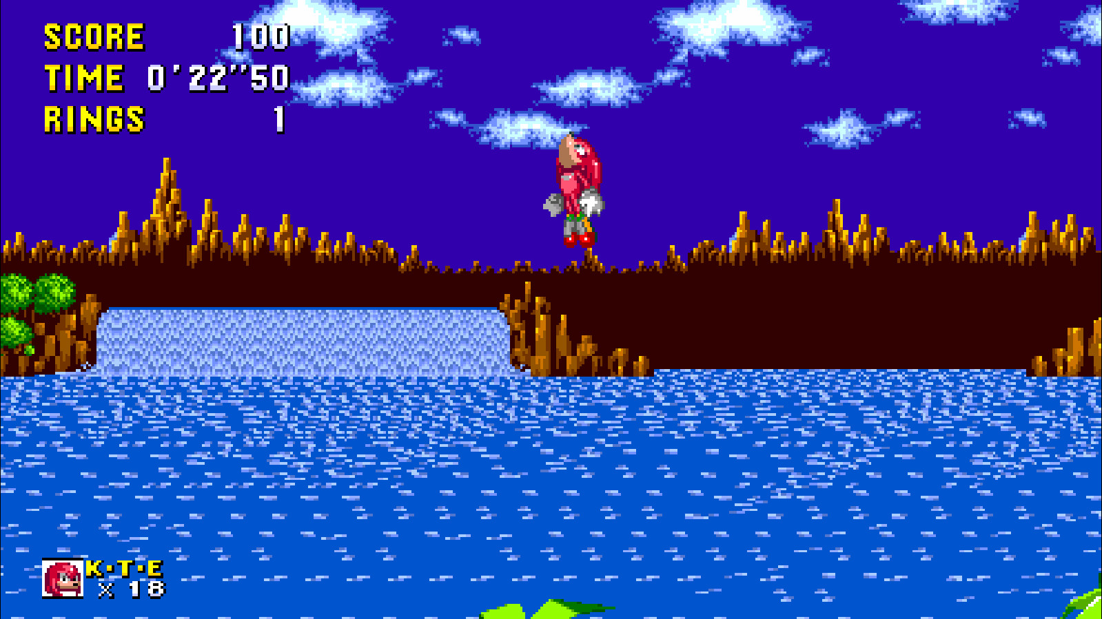 Origins Knuckles Spring Twirl Mod for Sonic the Hedgehog Forever | S1F Mods