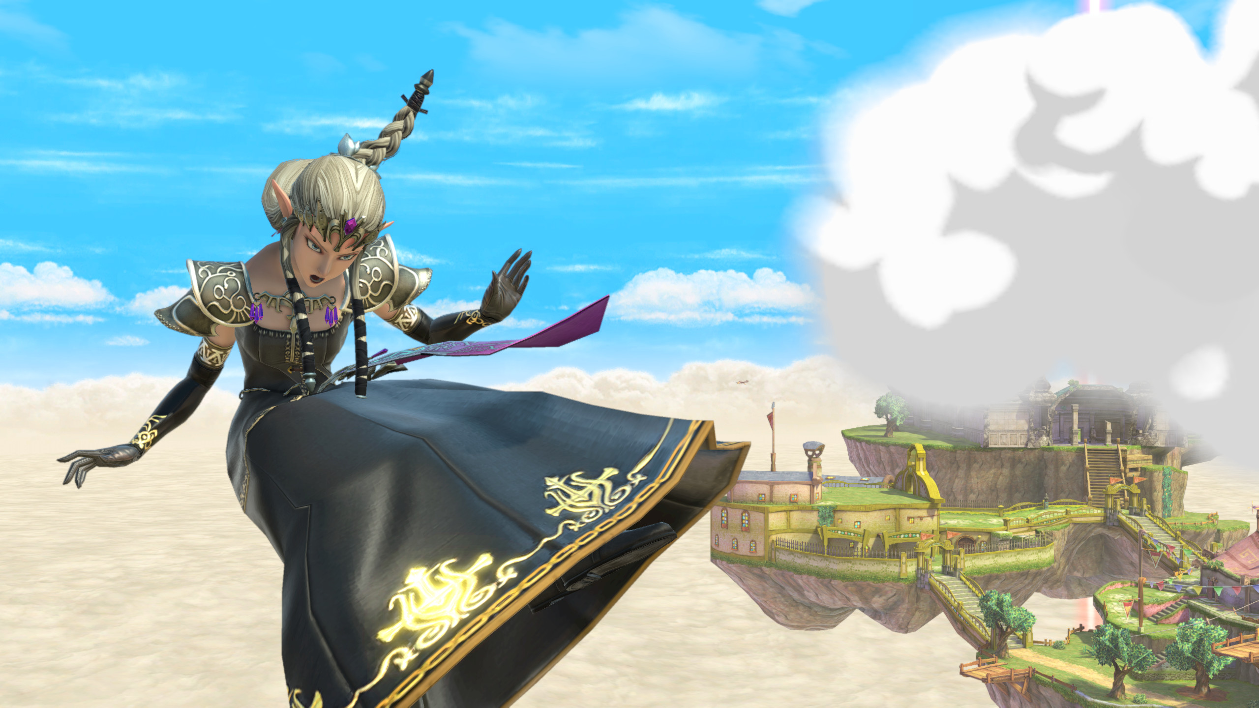 Twilight Princess/Smash 4 Zelda Mod for Super Smash Bros. Ultimate ...