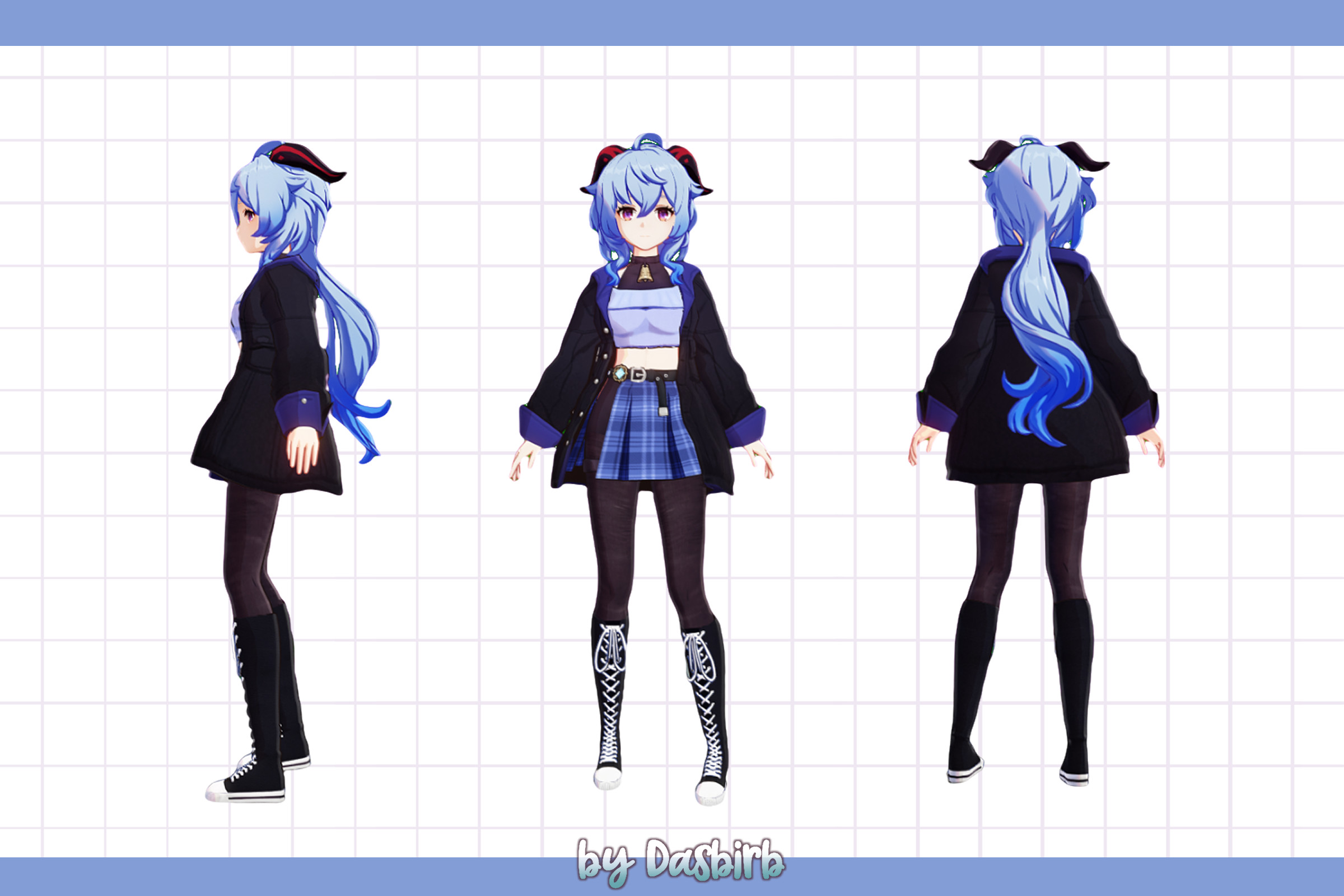 Softpunk Ganyu Mod for Genshin Impact | GI Mods