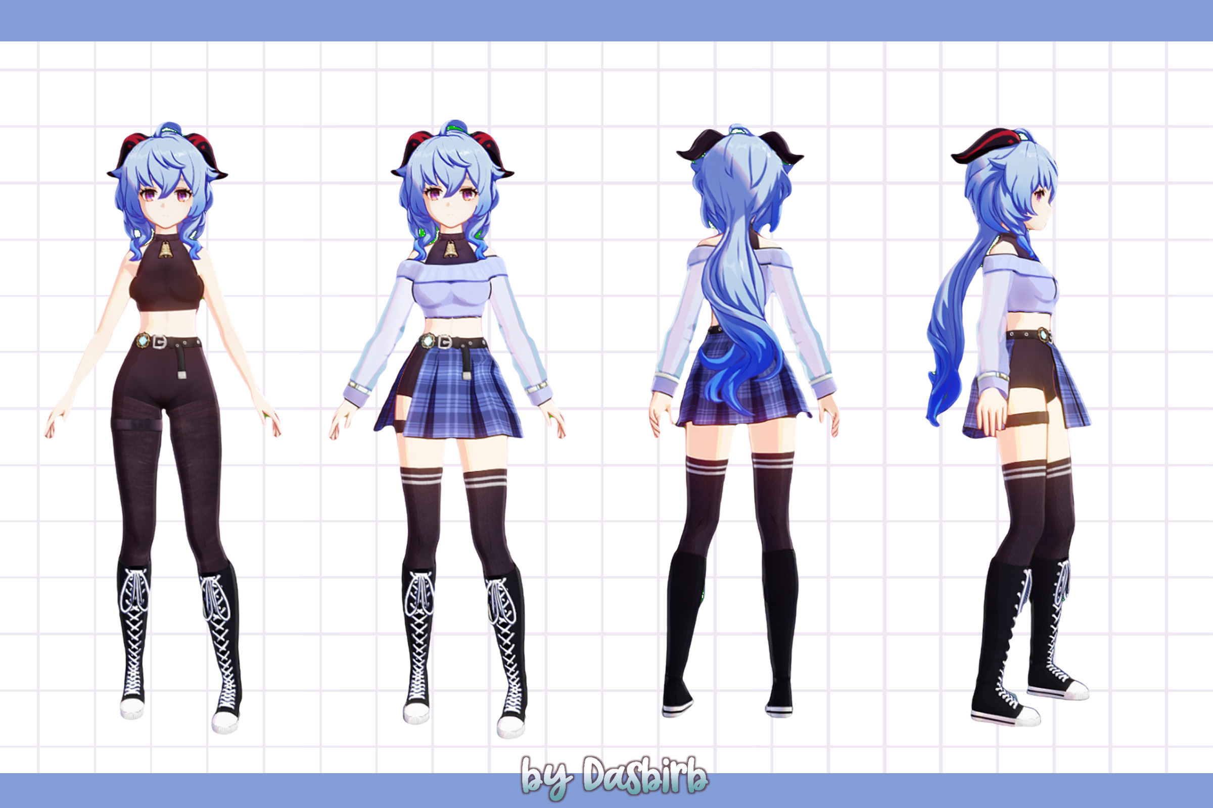 Softpunk Ganyu Mod for Genshin Impact | GI Mods