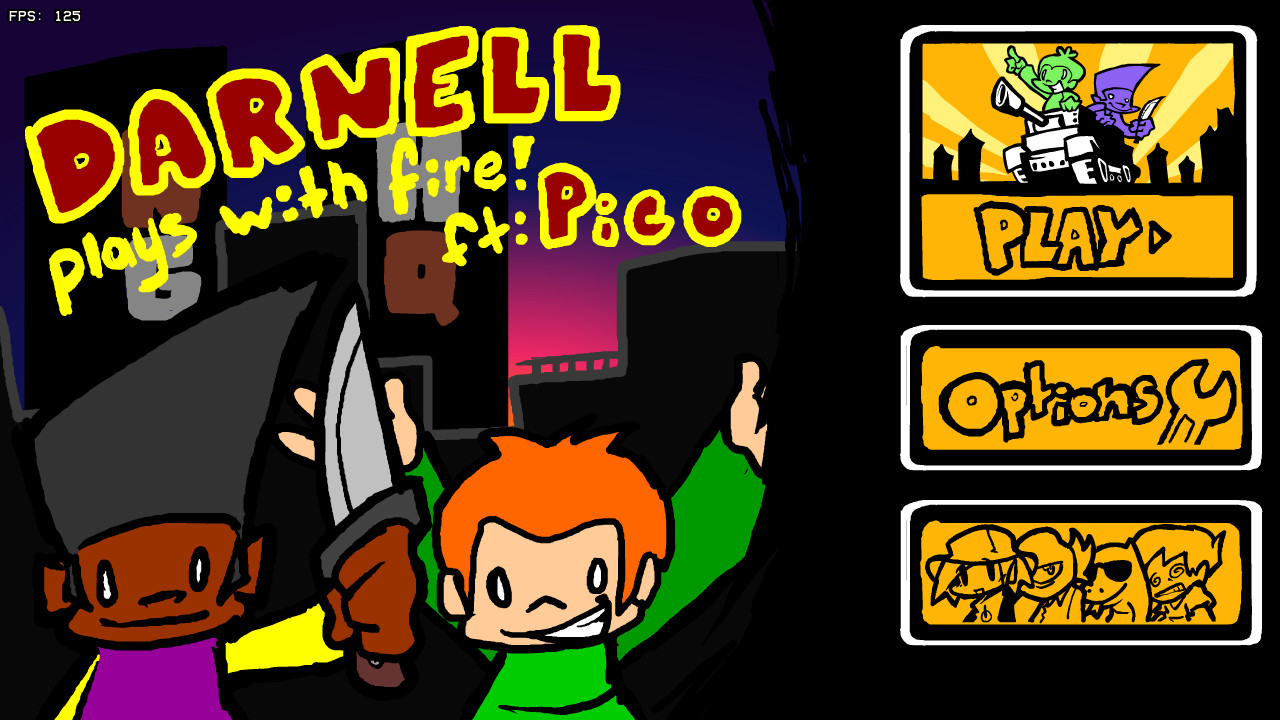 Darnell plays with fire: The FNF' Mod ft. Pico Mod for Friday Night ...