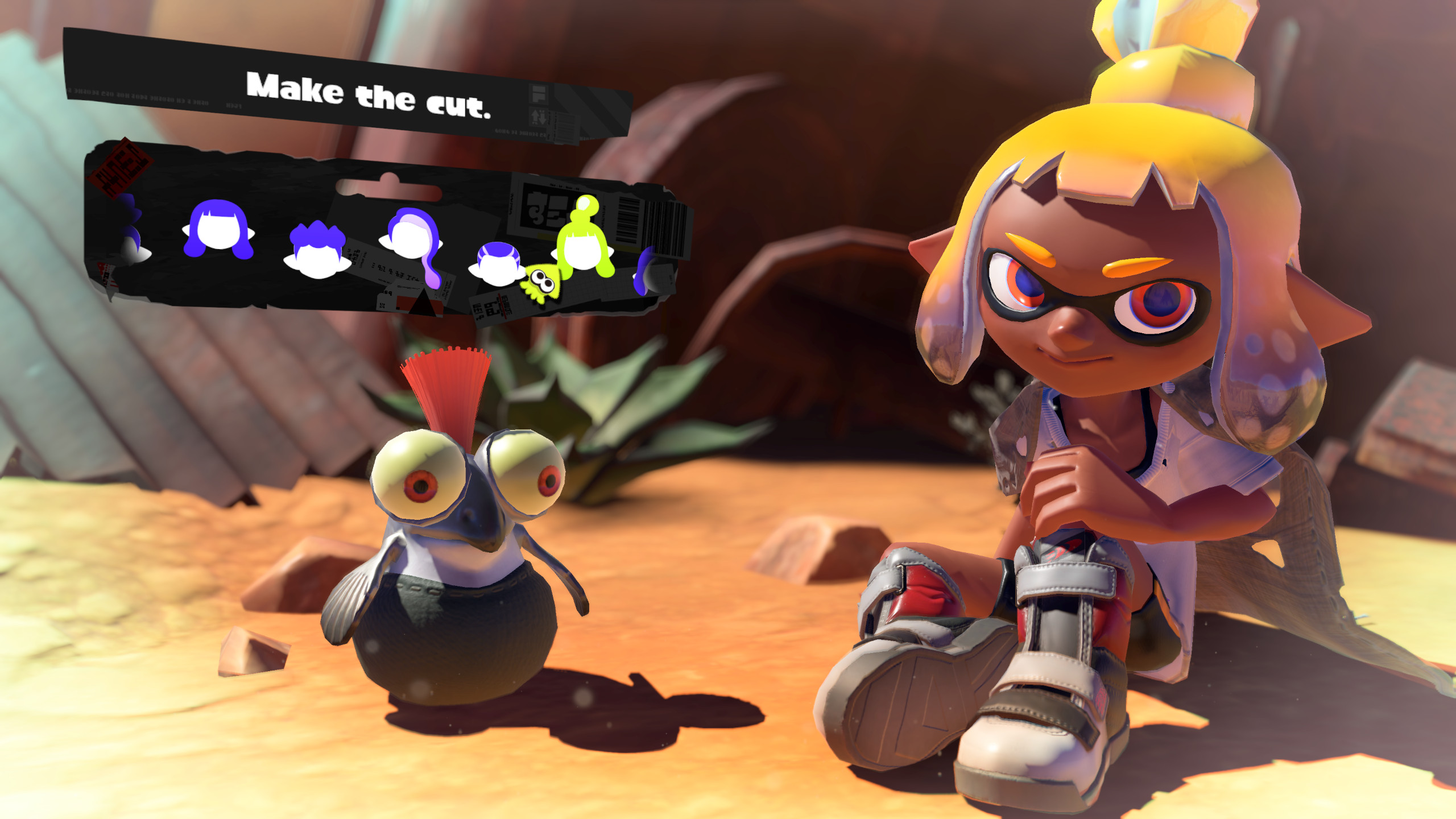 Double Bun + Haircut Style Mod for Splatoon 3 | Splatoon 3 Mods