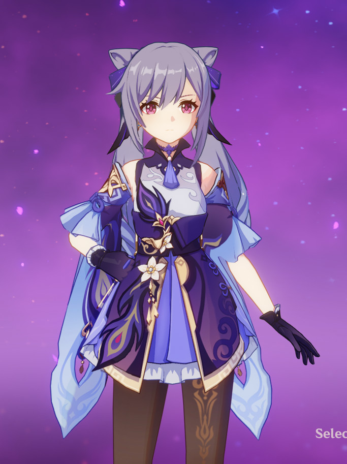 Keqing Skin Hair Mod for Genshin Impact | GI Mods