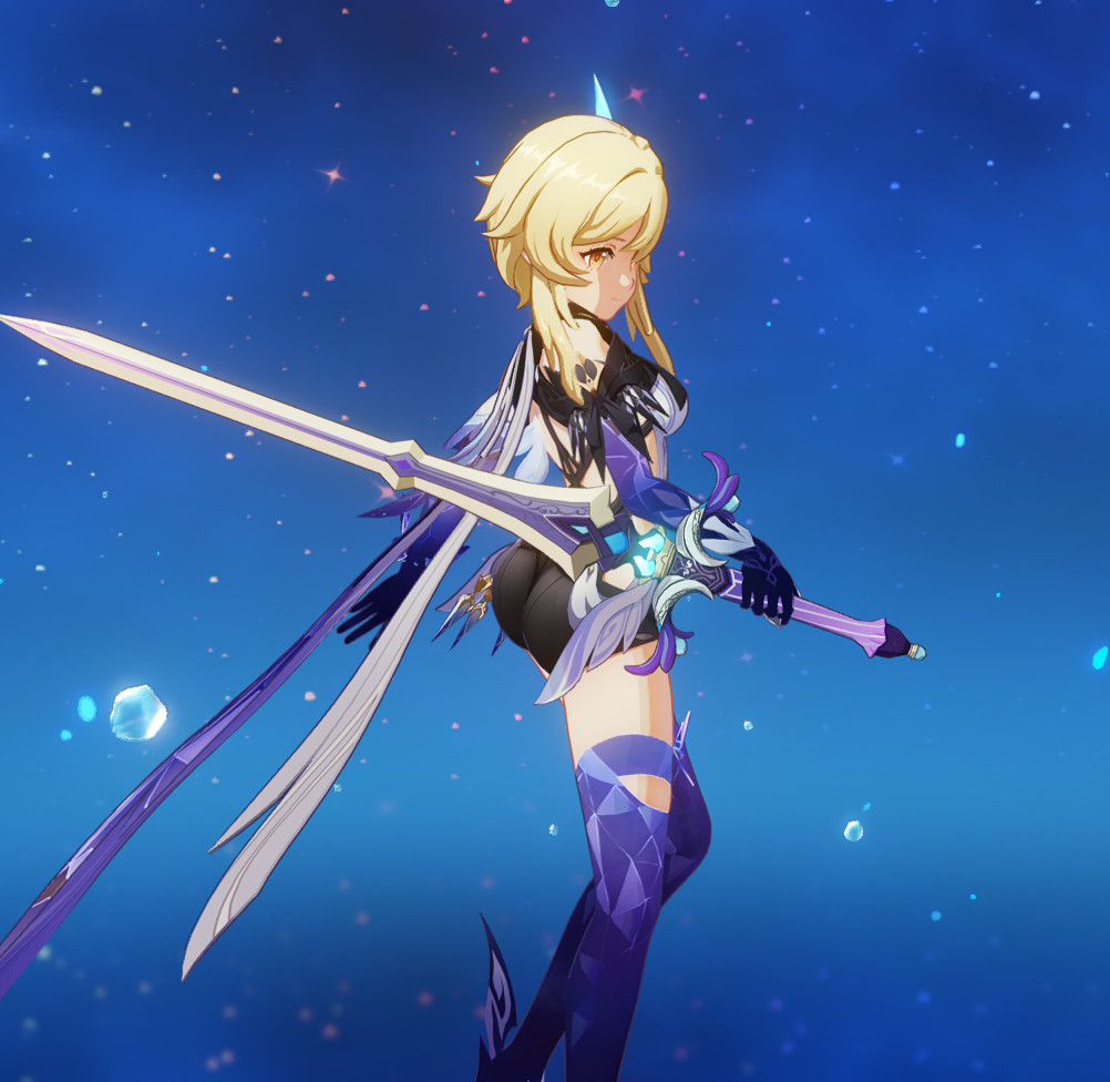 Lumine Skirk outfit Mod for Genshin Impact | GI Mods