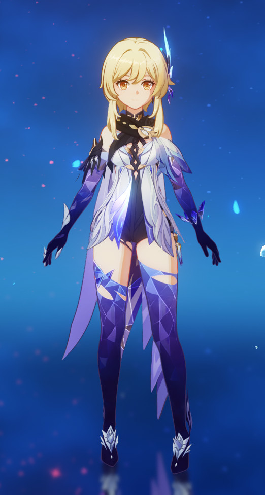 Lumine Skirk outfit Mod for Genshin Impact | GI Mods