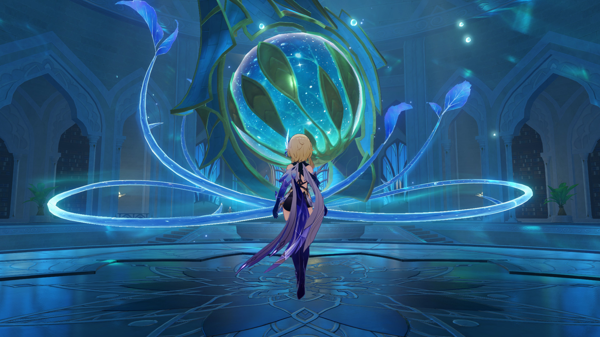 Lumine Skirk outfit Mod for Genshin Impact | GI Mods