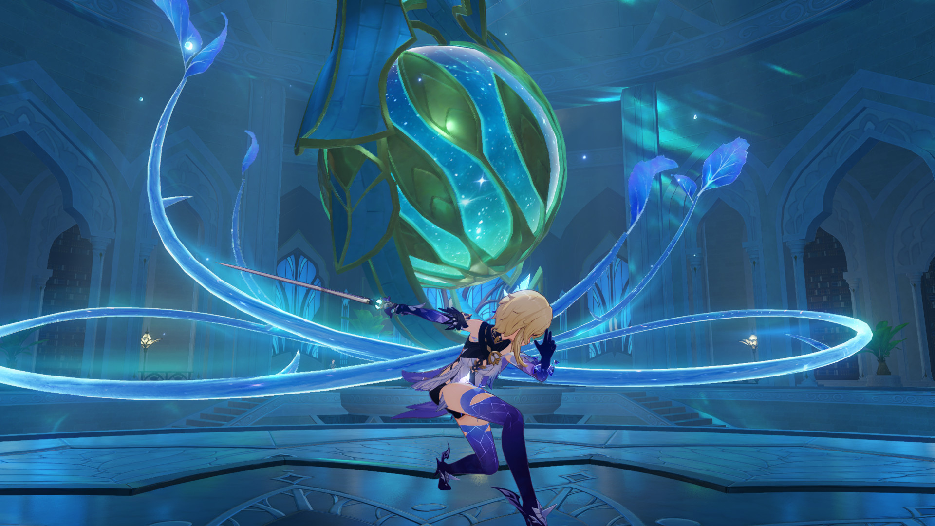 Lumine Skirk outfit Mod for Genshin Impact | GI Mods