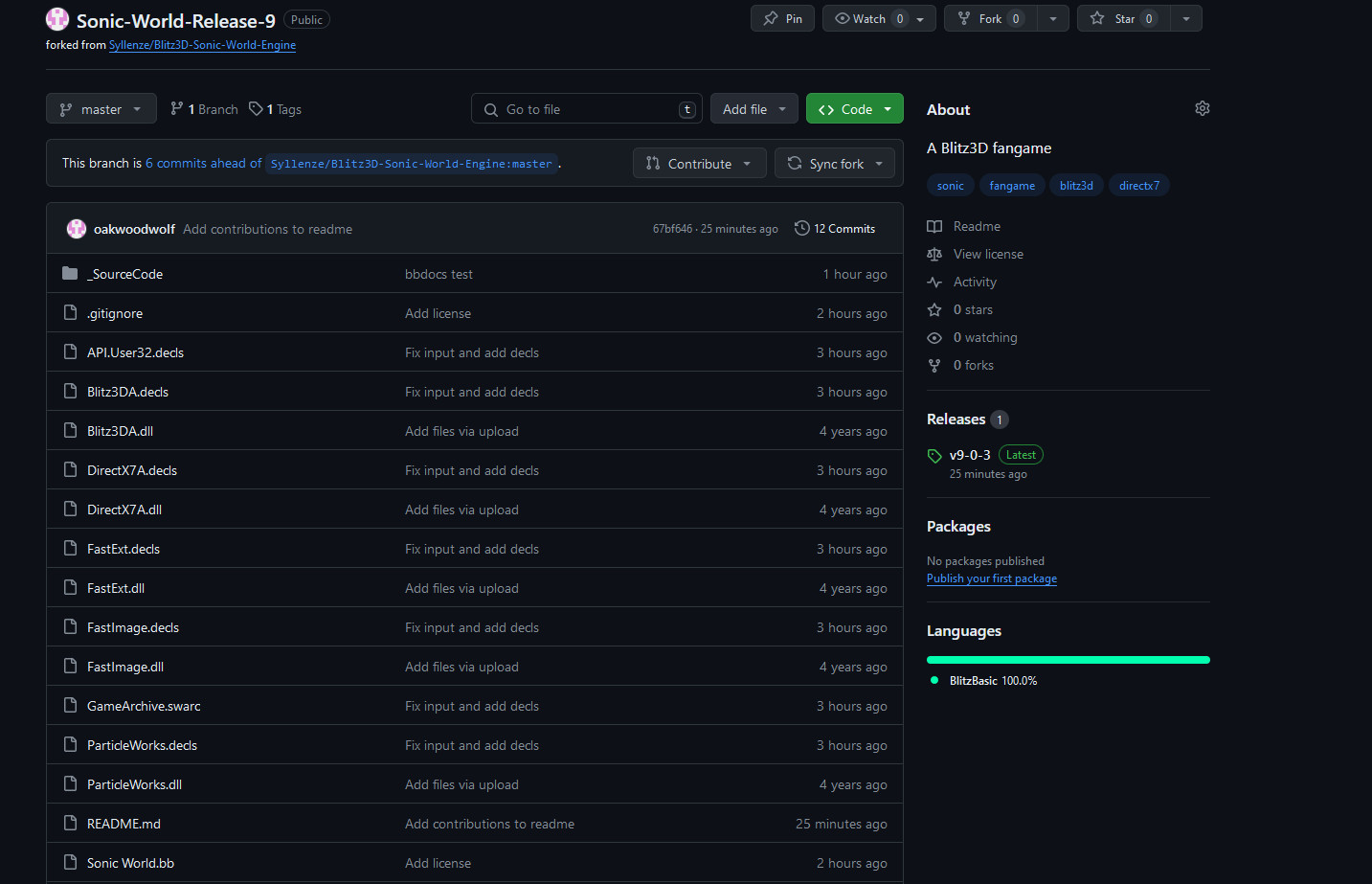 Sonic World Release 9 - Source Code Mod for Sonic World | SW Mods