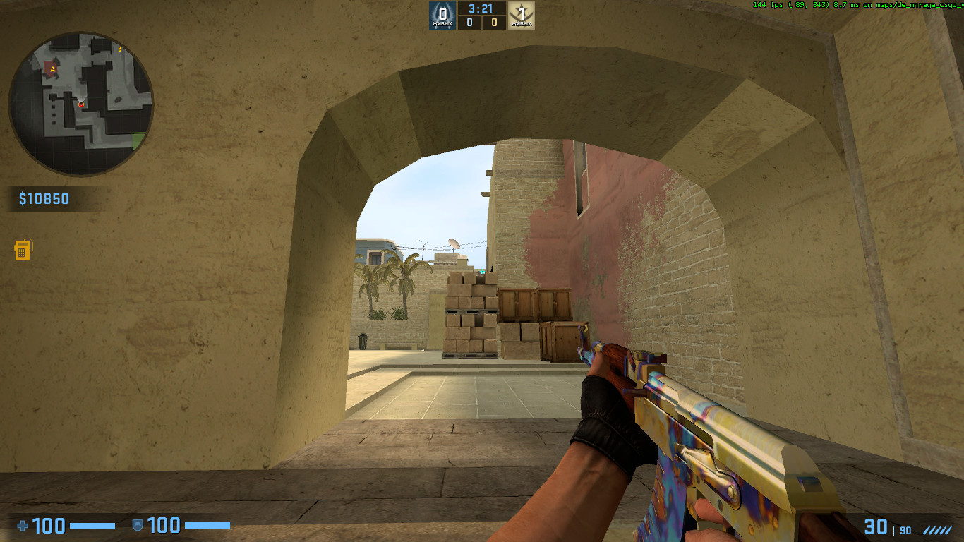 AK-47 | Case Hardened Mod for Counter-Strike: Source | CS:S Mods