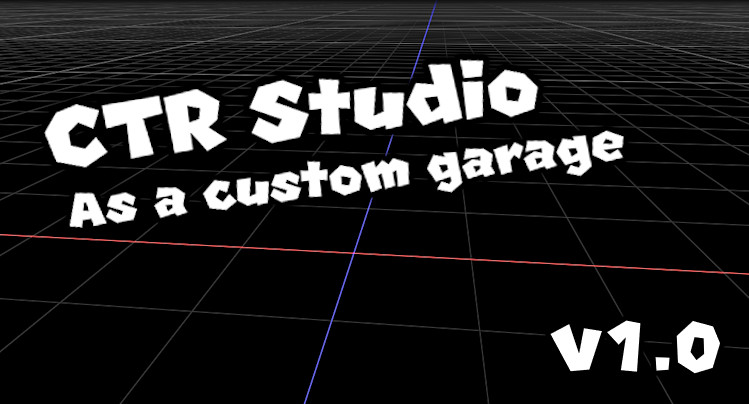 CTR Studio Garage Mod for Mario Kart 7 | MK7 Mods