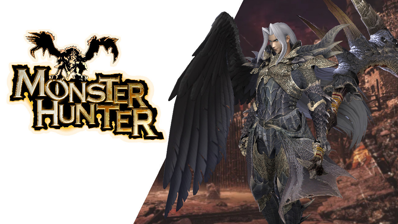 Fatalis armor Sephiroth Mod for Super Smash Bros. Ultimate | SSBU Mods