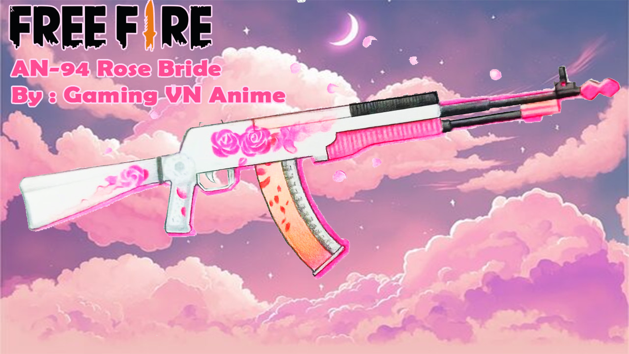 AN-94 Rose Bride Mod for Counter-Strike 1.6 | CS1.6 Mods