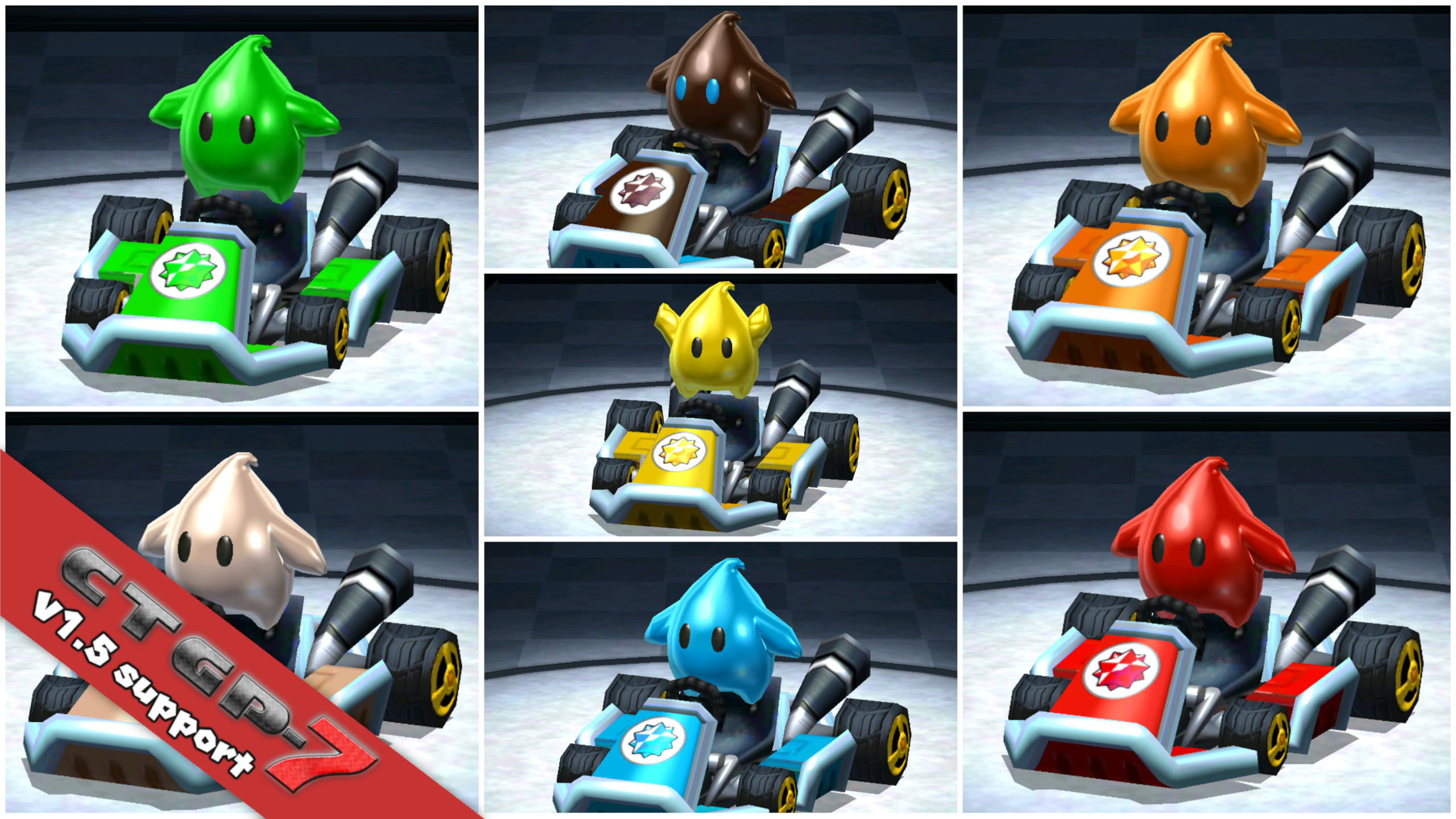 Luma Mod for Mario Kart 7 | MK7 Mods