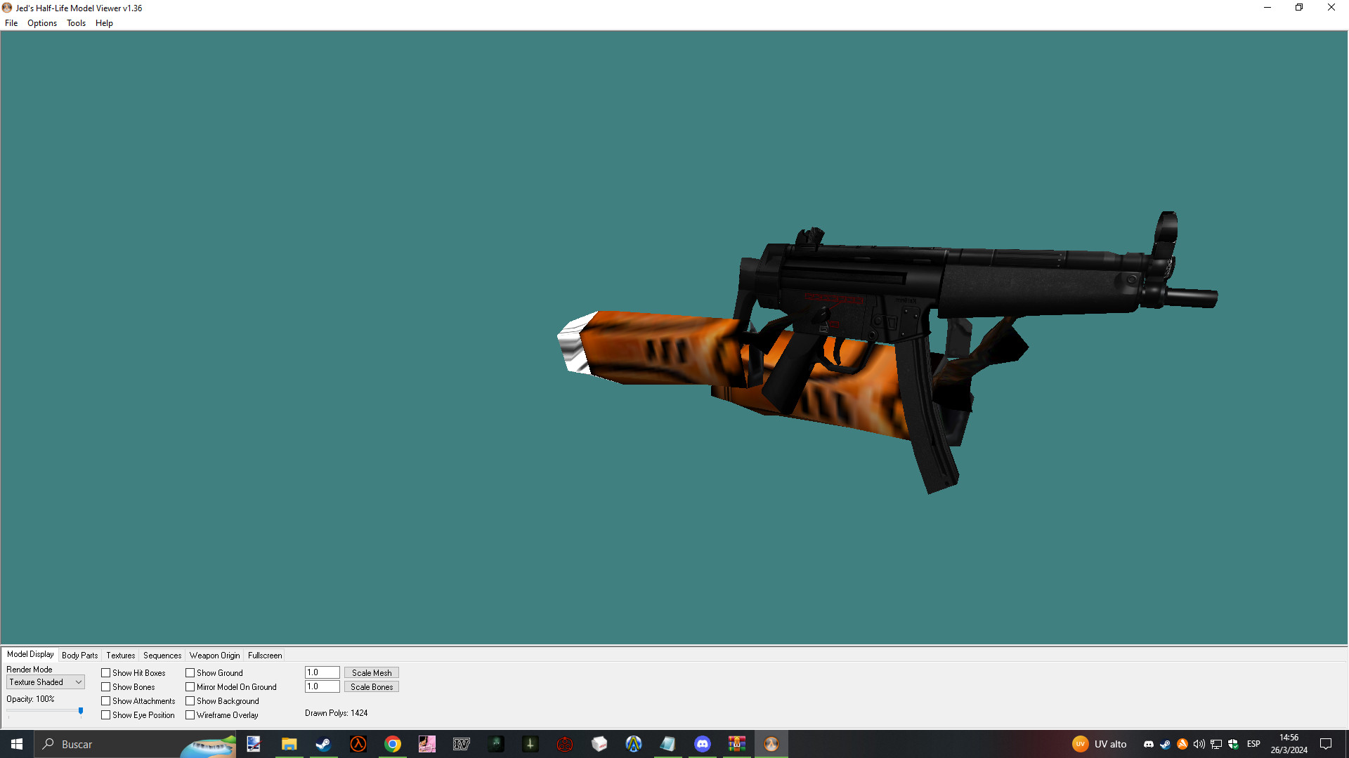 mp5 from cry of fear Mod for Half-Life | HL Mods