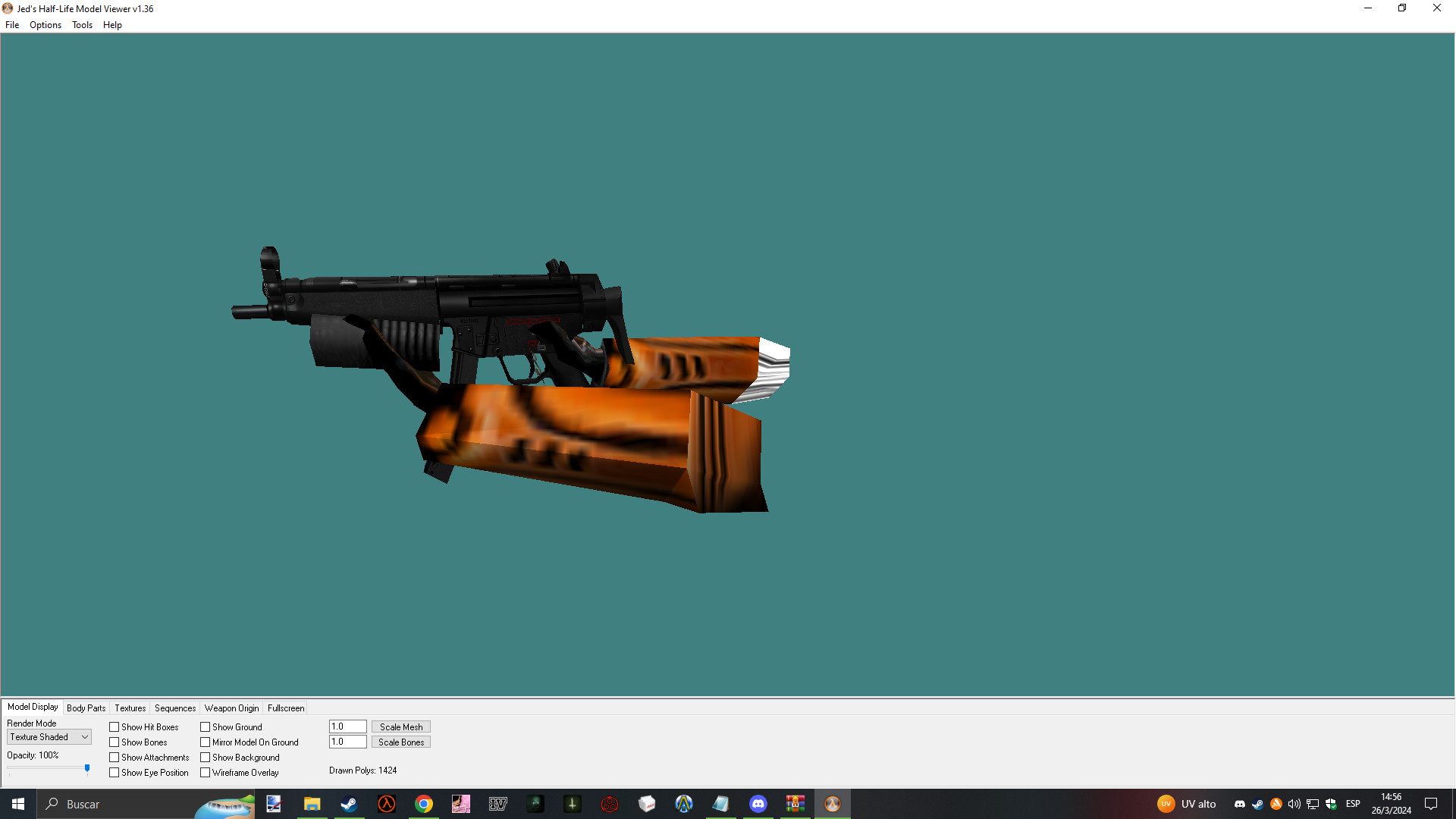 mp5 from cry of fear Mod for Half-Life | HL Mods