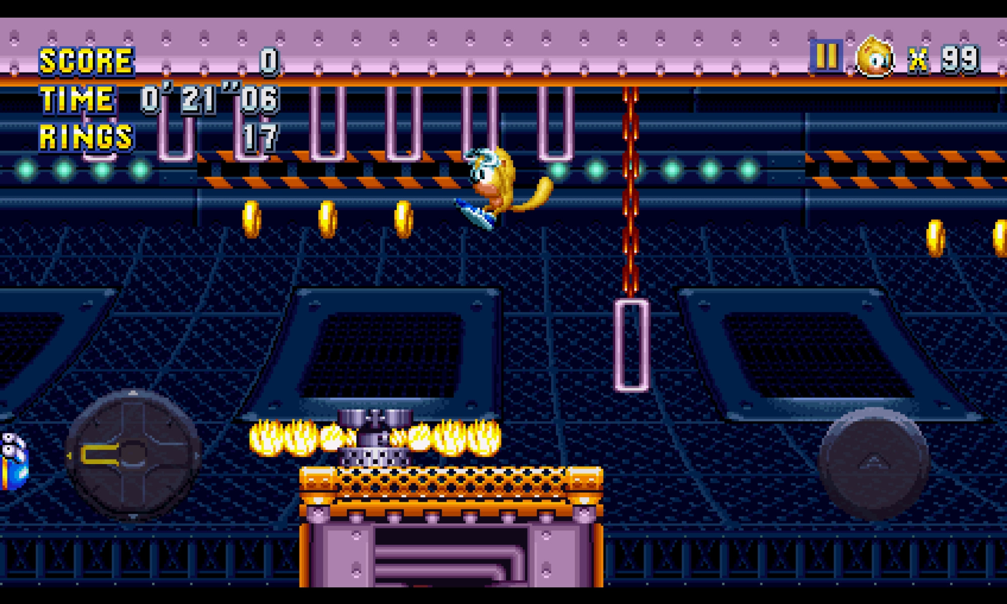 Sonic CD Styled Touch Controls For MTC! Mod for Sonic Mania | SM Mods
