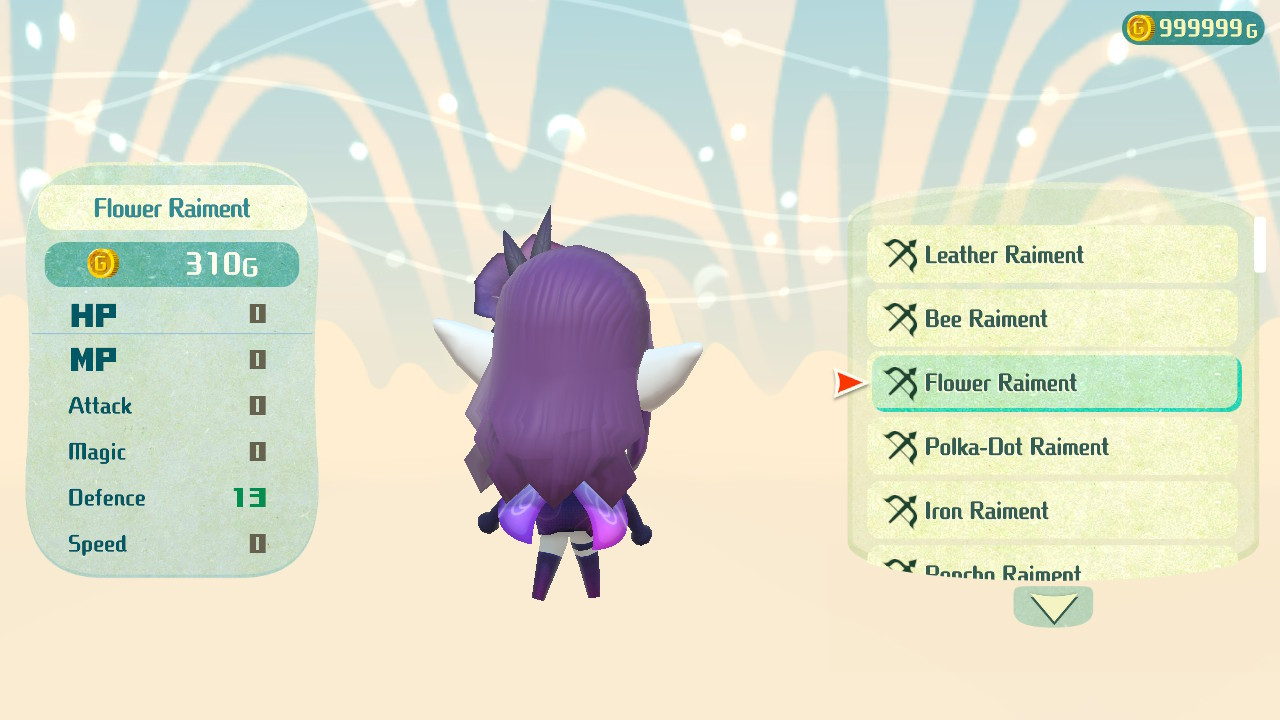 Eldest Fab Fairy's outfit over Flower Raiment Mod for Miitopia (Switch ...