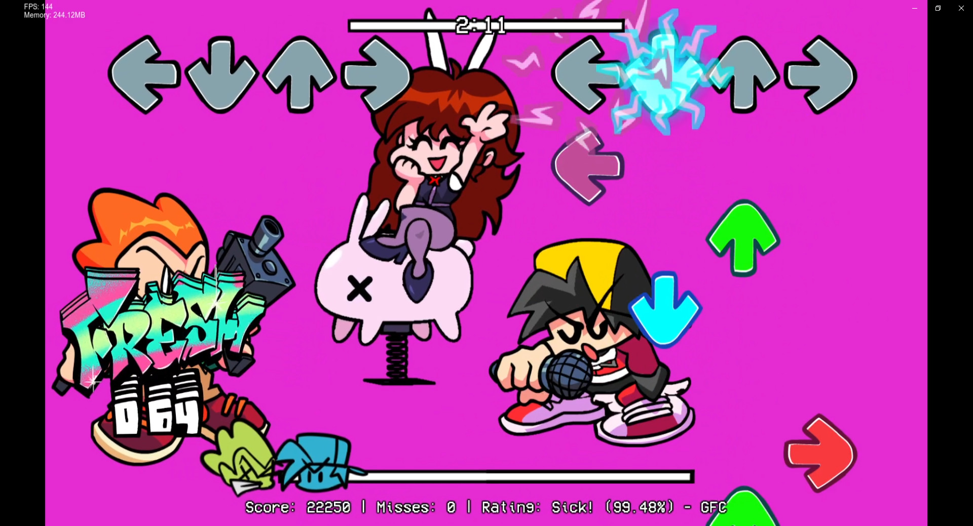 Rabbit Hole but Pico and BF sing it Mod for Friday Night Funkin' | FNF Mods