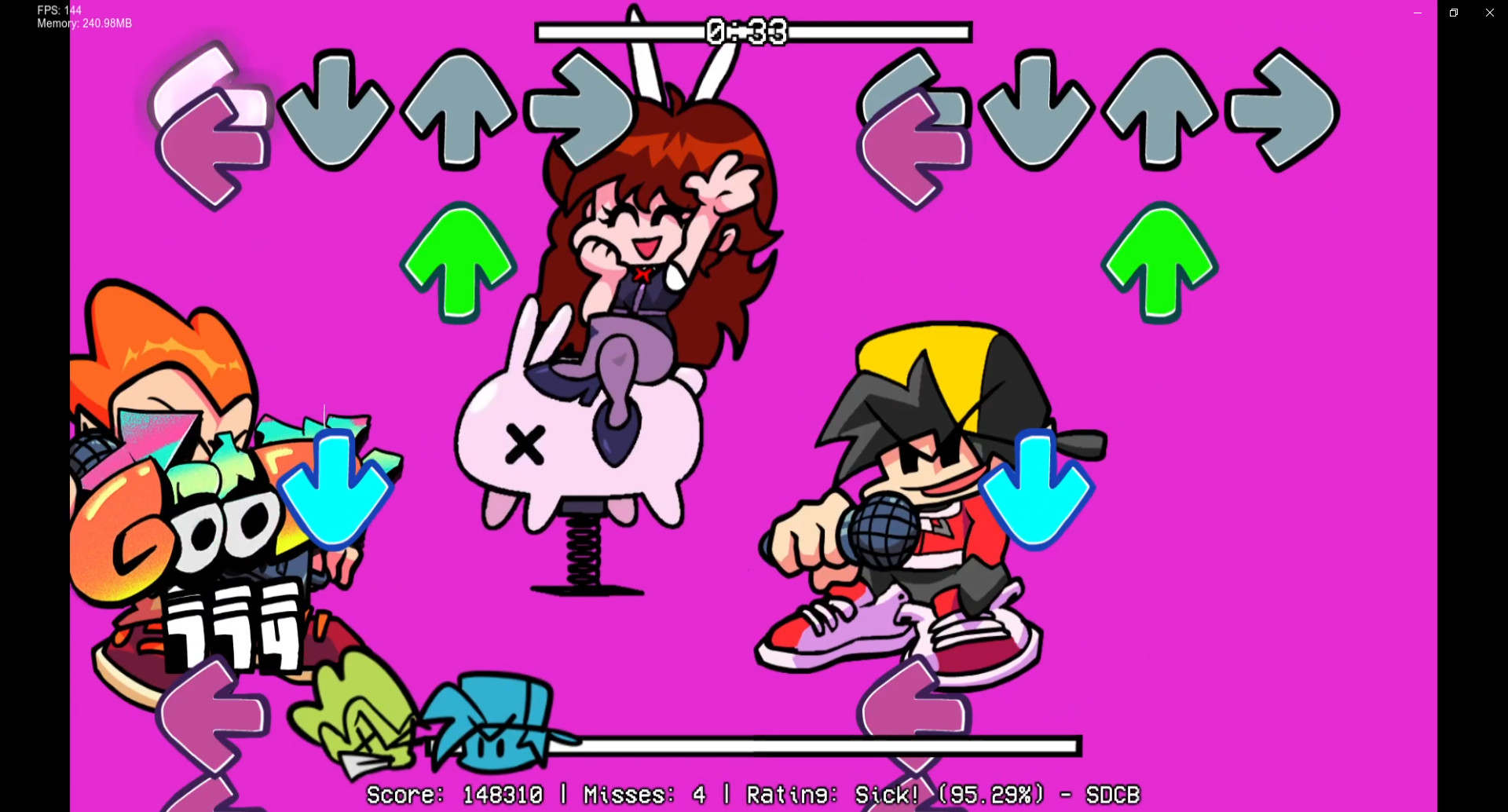 Rabbit Hole but Pico and BF sing it Mod for Friday Night Funkin' | FNF Mods