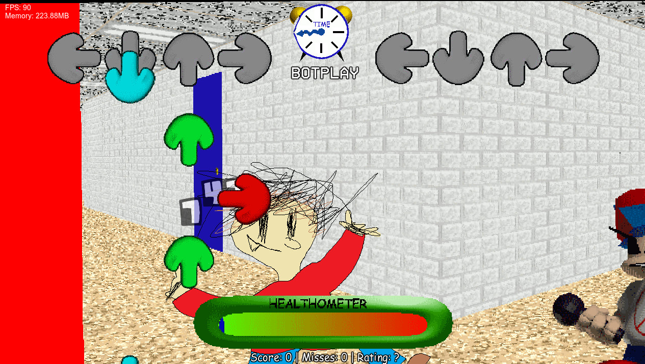 Baldi's Basics In Groovin' Mod for Friday Night Funkin' | FNF Mods