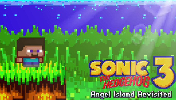 Steve In Sonic 3 A.I.R. Mod for Sonic 3 A.I.R. | S3AIR Mods