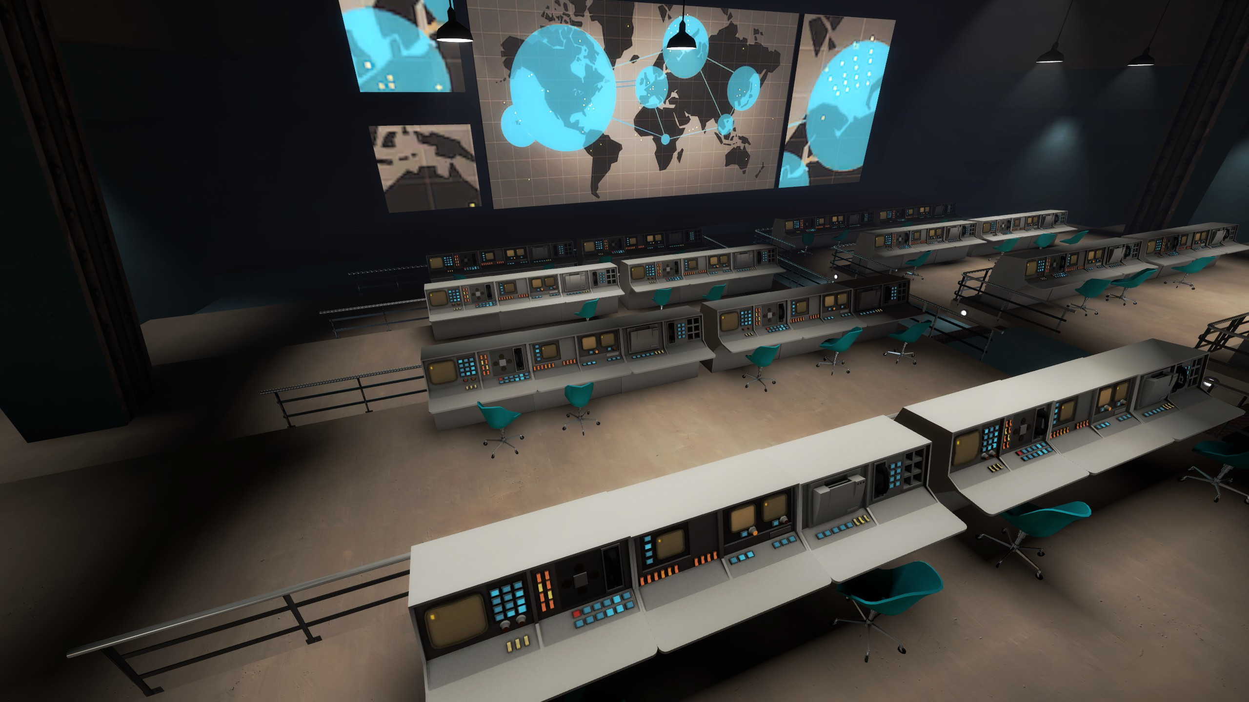Beta Control Room Consoles Mod for Team Fortress 2 | TF2 Mods