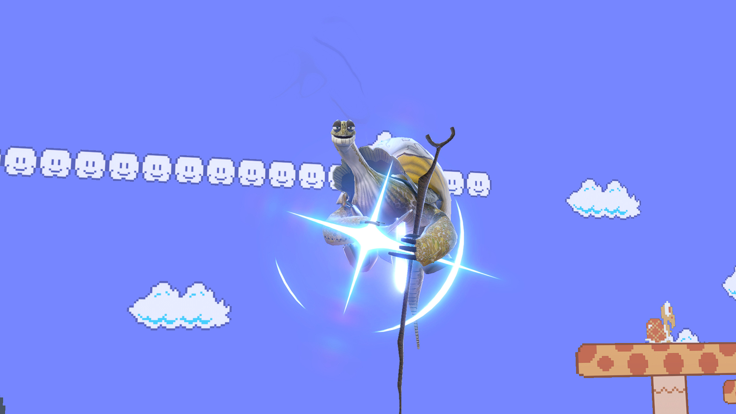 Dreamworks | Master Oogway over Young Link Mod for Super Smash Bros ...