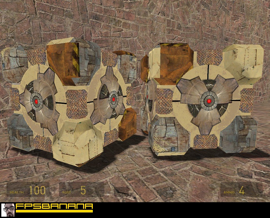 Aperture Dog & DogCube Mod for Half-Life 2 | HL2 Mods