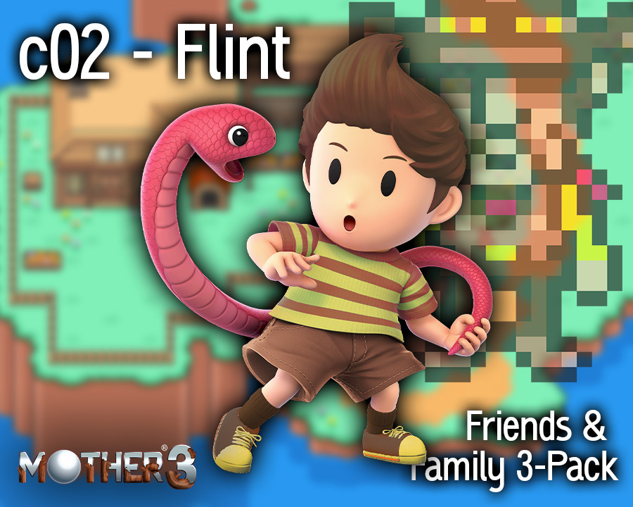 Mother 3 Friends & Family 3-Pack Mod for Super Smash Bros. Ultimate ...