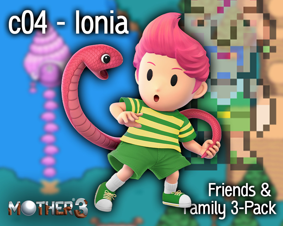 Mother 3 Friends & Family 3-Pack Mod for Super Smash Bros. Ultimate ...