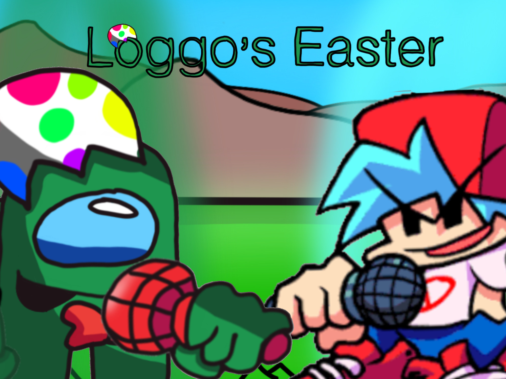 Loggo's Easter (FAN-MADE) Mod for Friday Night Funkin' | FNF Mods