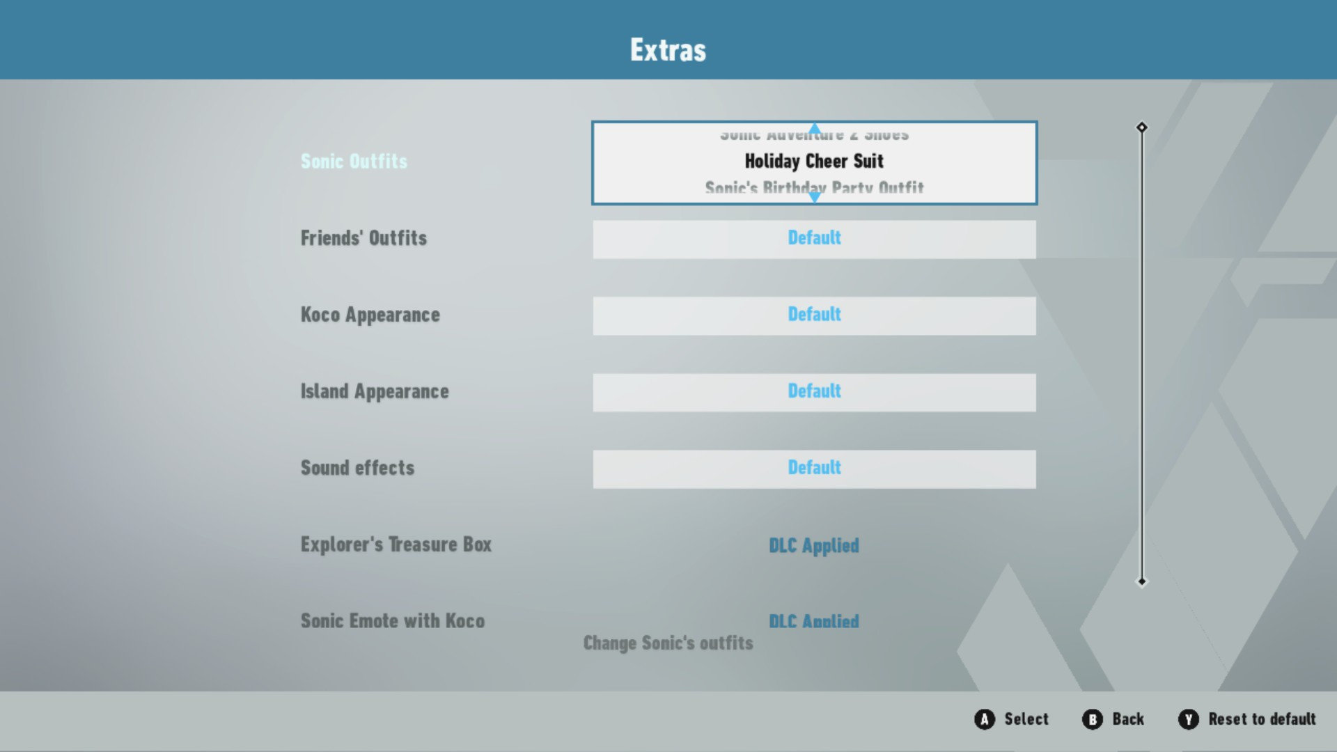 Base Sonic Over Holiday Cheer Mod for Sonic Frontiers | Frontiers Mods