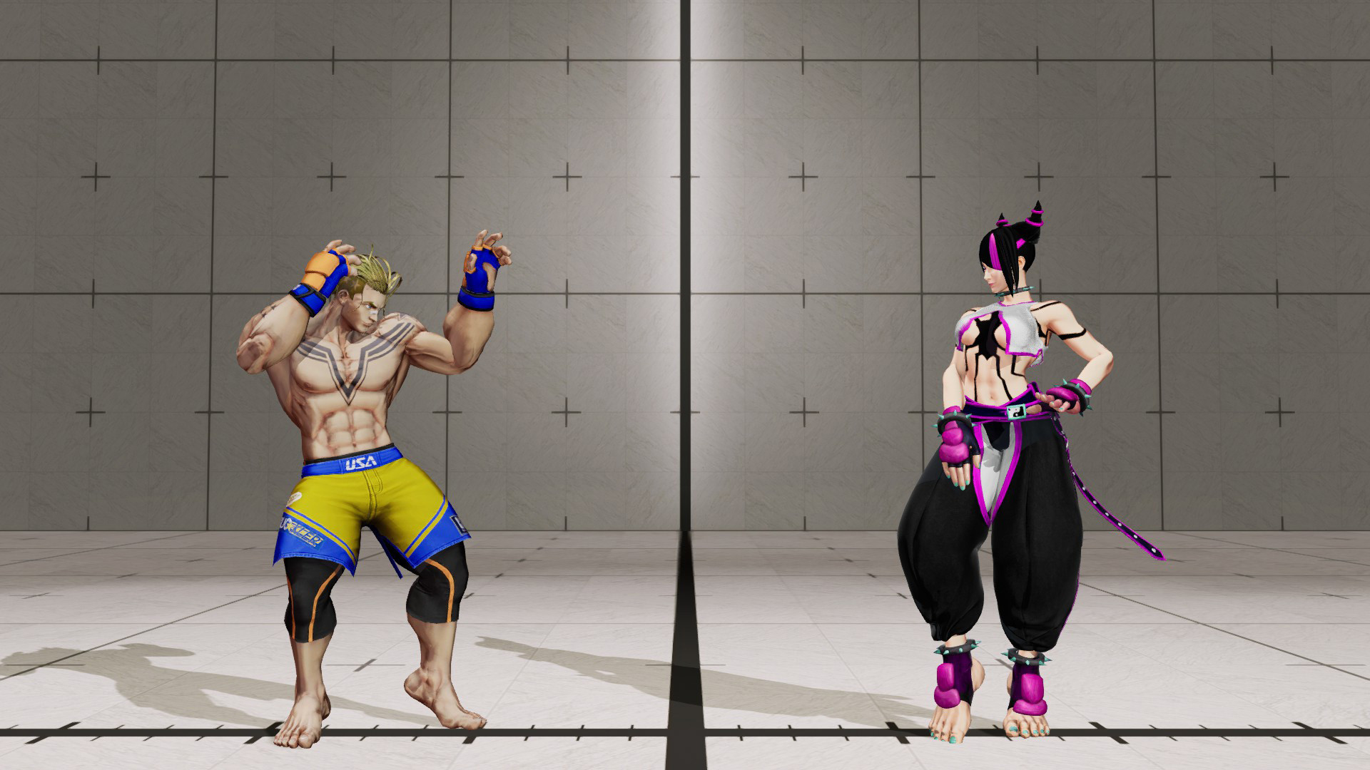 SF6 Training Room Mod for The King of Fighters XV | KoFXV Mods