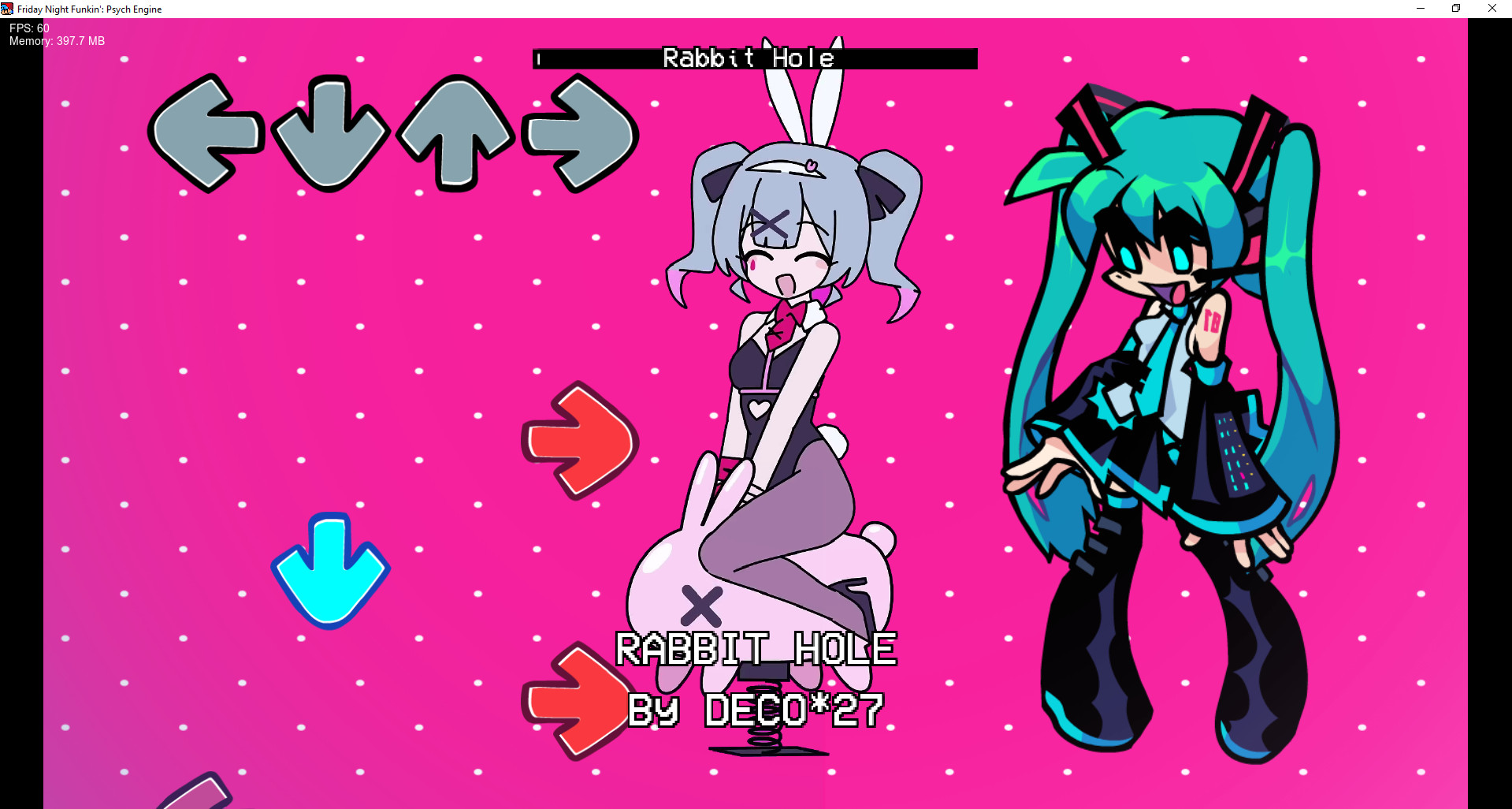 Rabbit Hole Charted Mod for Friday Night Funkin' | FNF Mods