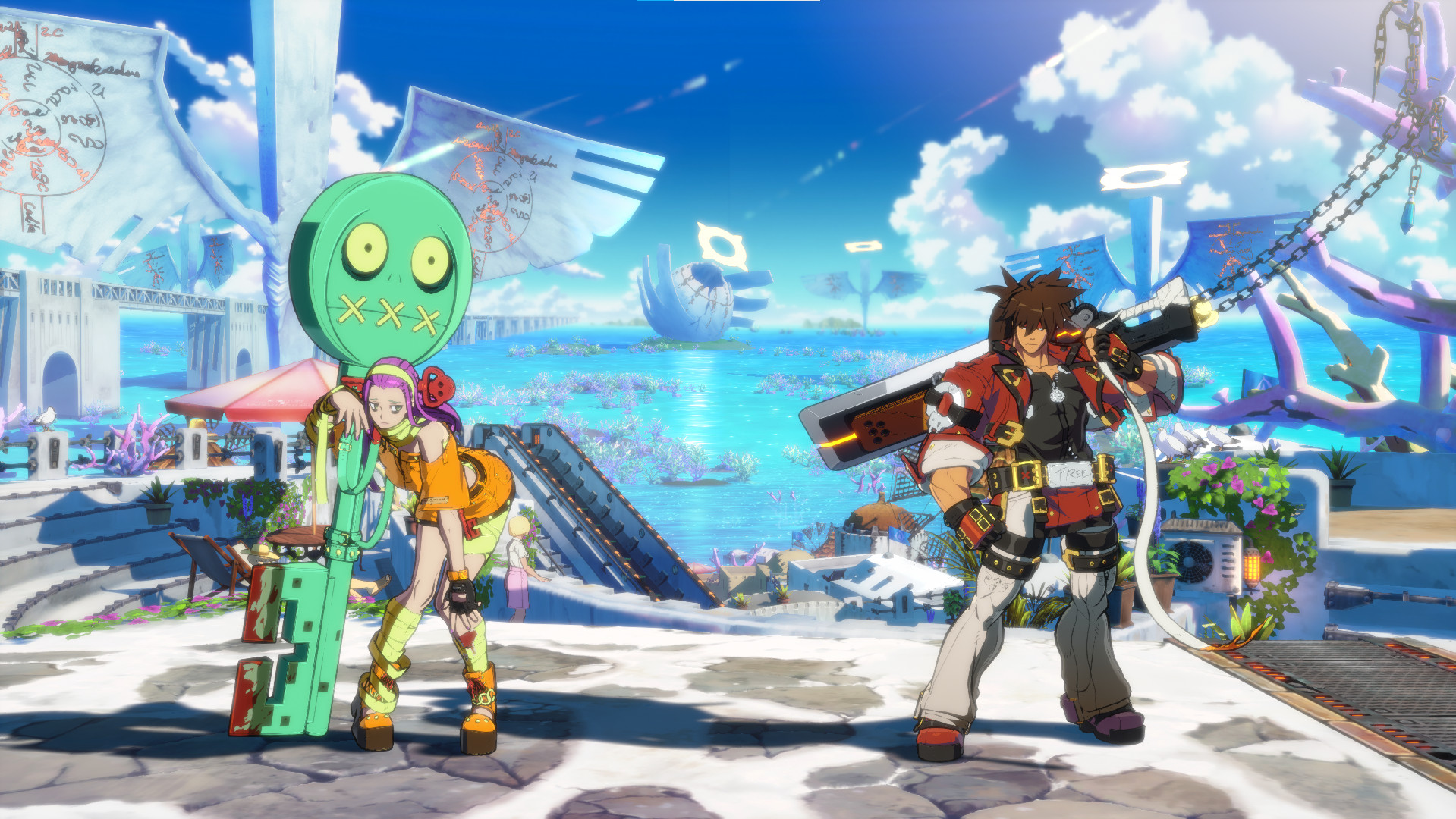 ABA EX H recolor Mod for GUILTY GEAR -STRIVE- | GGST Mods
