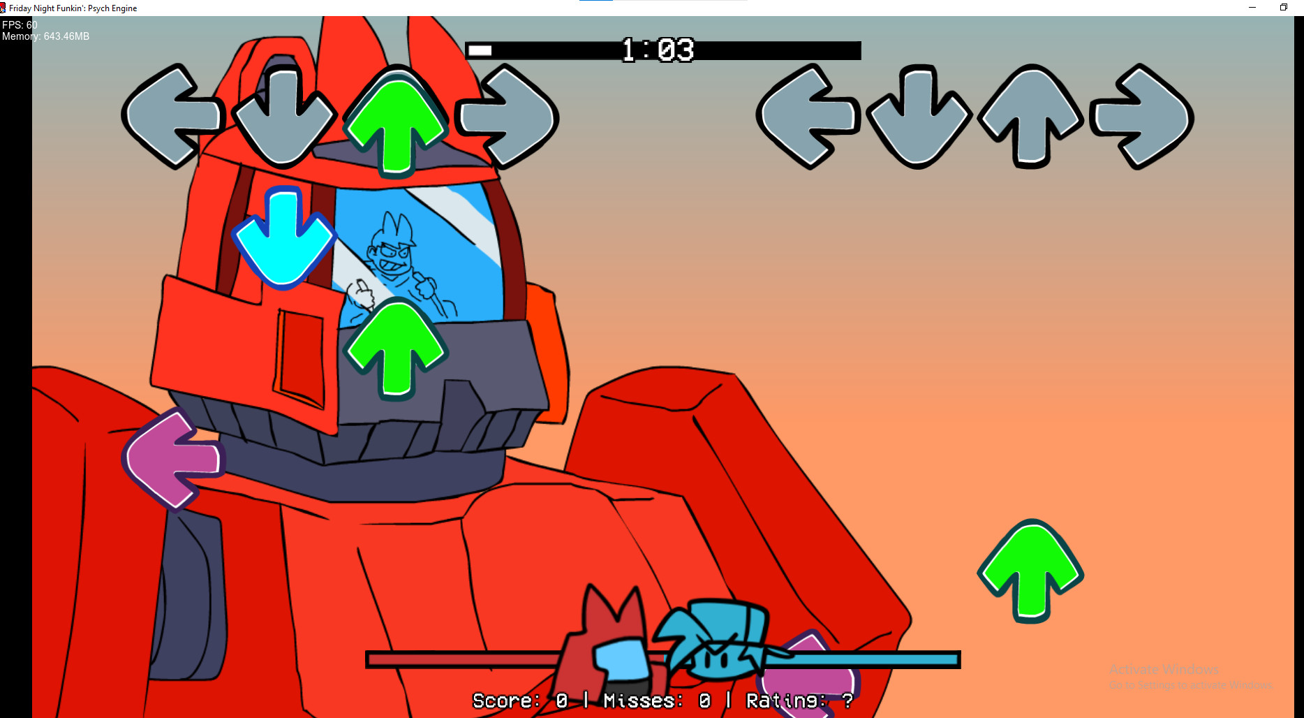 Vs. Tord - Psych Engine Port Mod for Friday Night Funkin' | FNF Mods