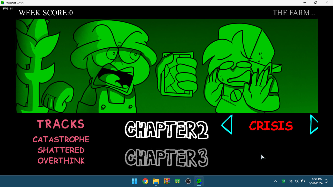 FNF' Strident Crisis V1.5 (Canned Build) Mod for Friday Night Funkin ...