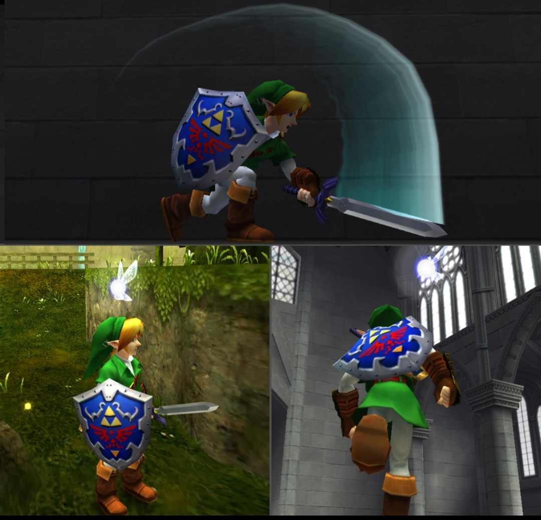 Better vanilla Link + adult Link 4 young Link Mod for The Legend of Zelda: Ocarina of Time 3D ...