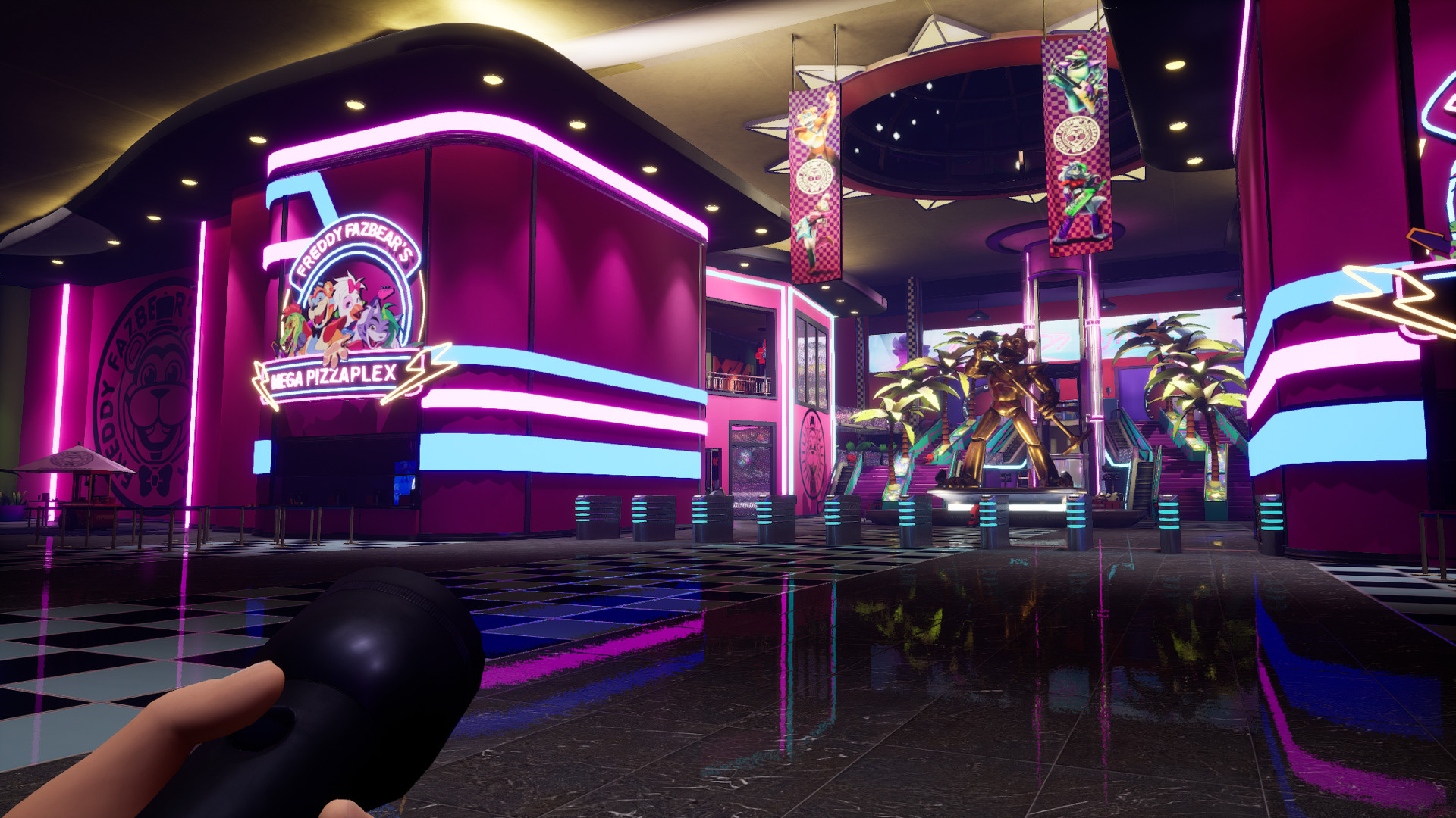 Old Lobby Strips Mod for Five Nights at Freddy's Security Breach | FNaF ...