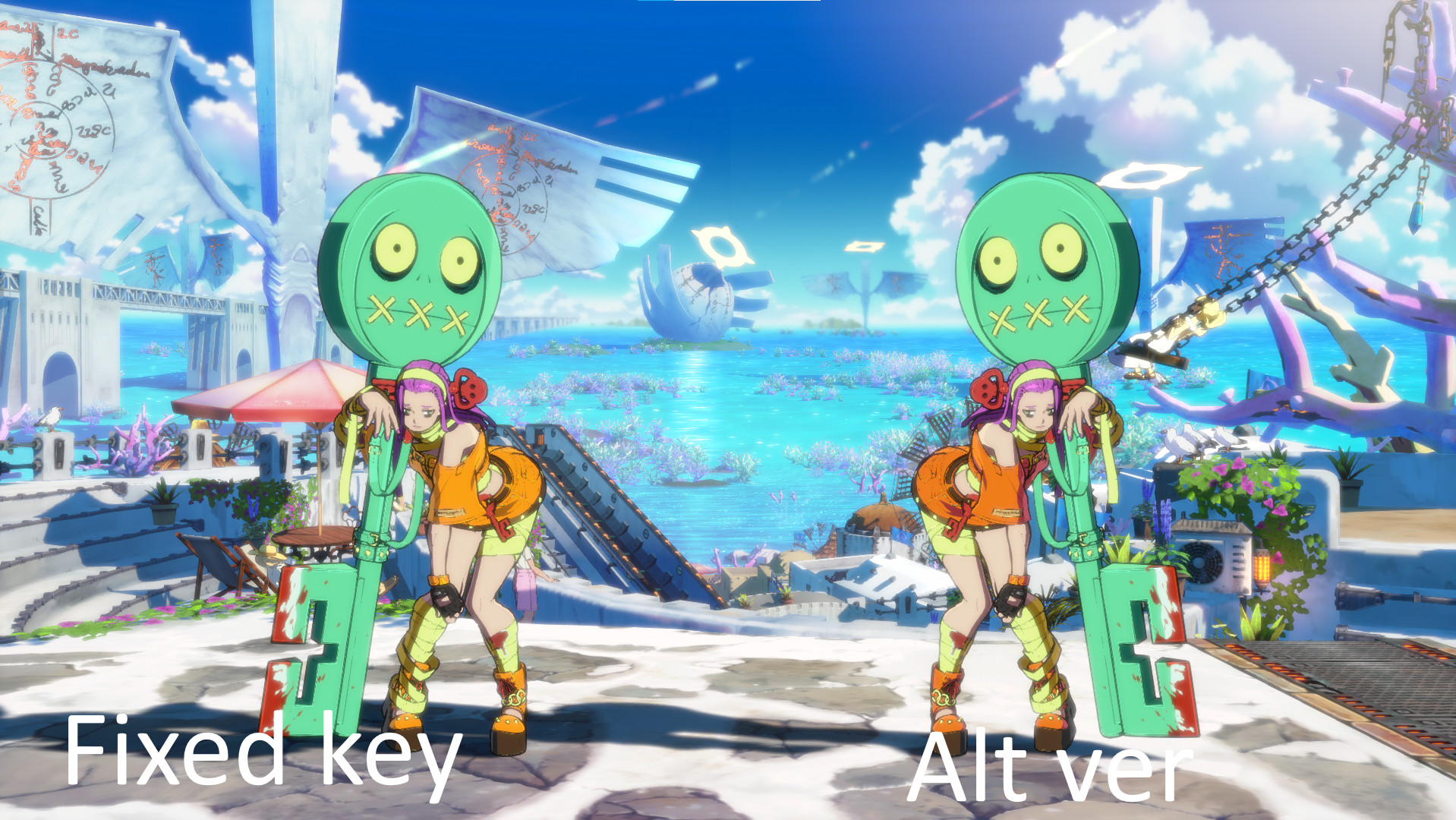 ABA EX H recolor Mod for GUILTY GEAR -STRIVE- | GGST Mods