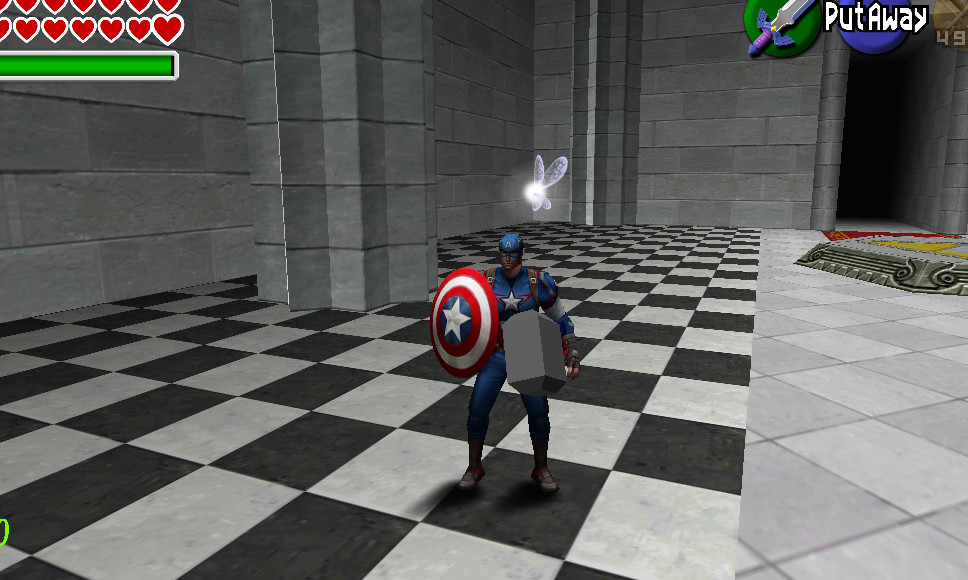 Captain America Mod for Ship of Harkinian (Ocarina of Time PC Port ...