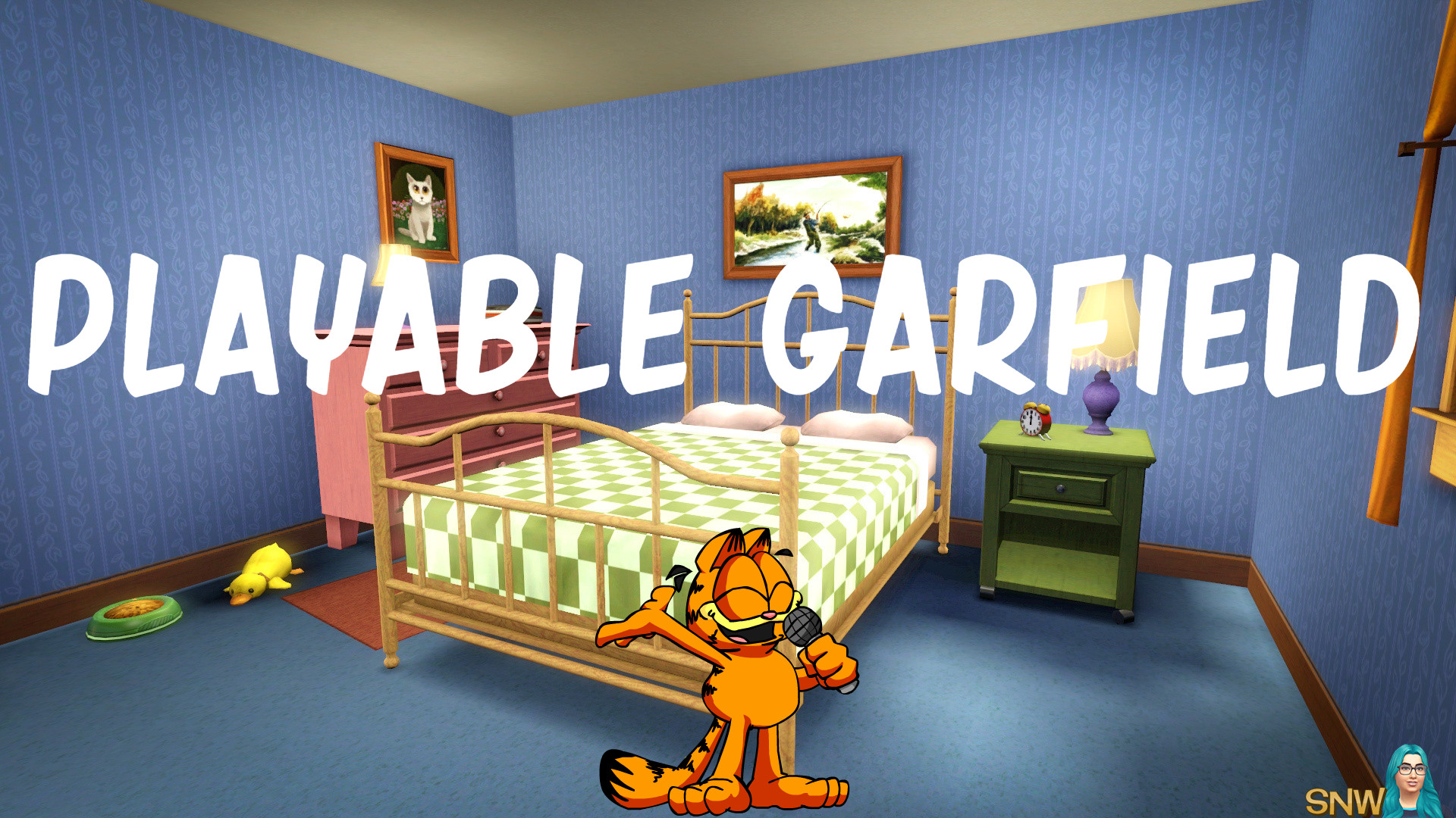 Playable Garfield Mod for Friday Night Funkin' | FNF Mods