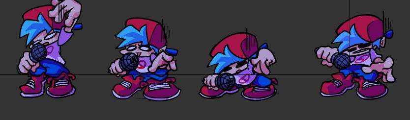 BF Zero OG colors And New Sings Alts Mod for Friday Night Funkin' | FNF ...